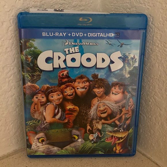 Dreamworks | Other | The Croods Bluray Dvd Digital Hd | Poshmark